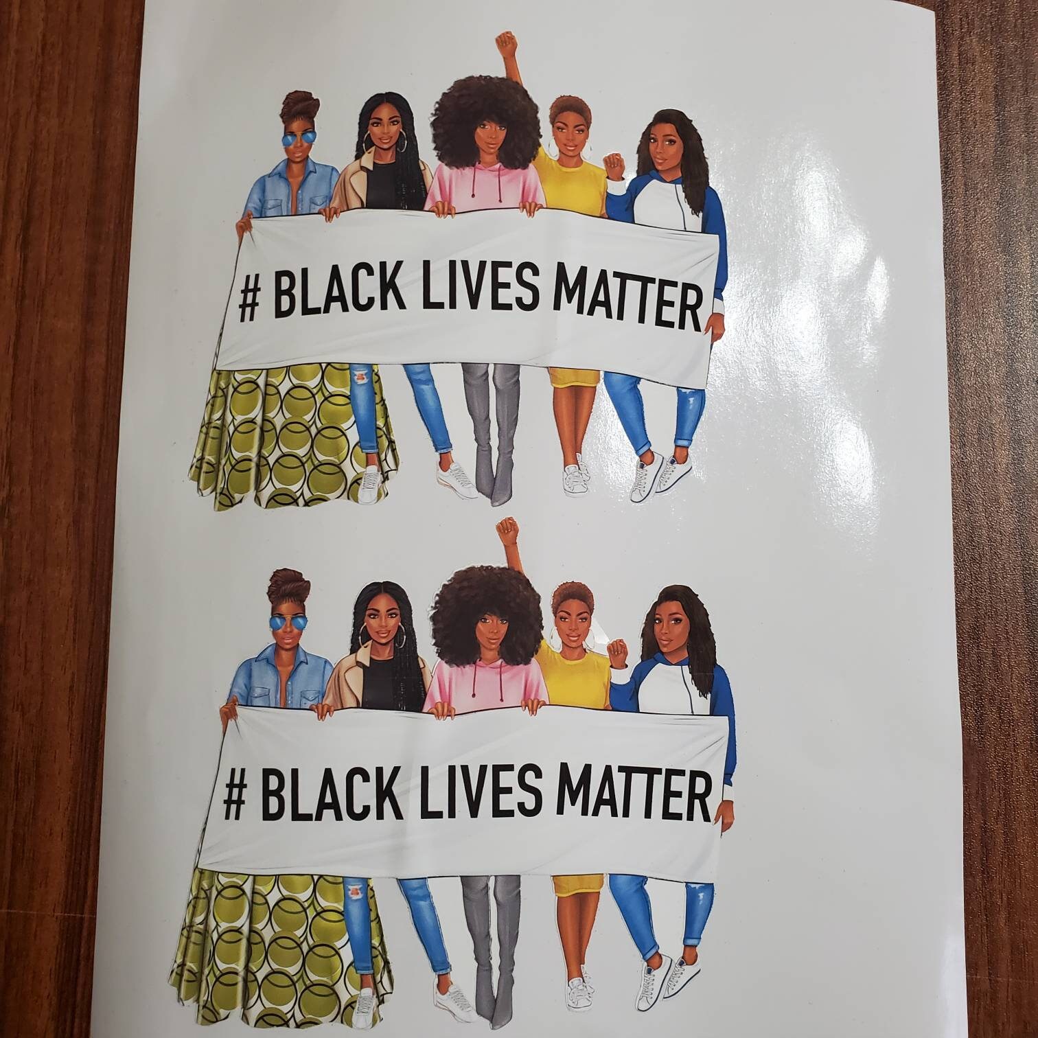 Black History Month Bumper Sticker Decals Blm Decal Stickers | Etsy