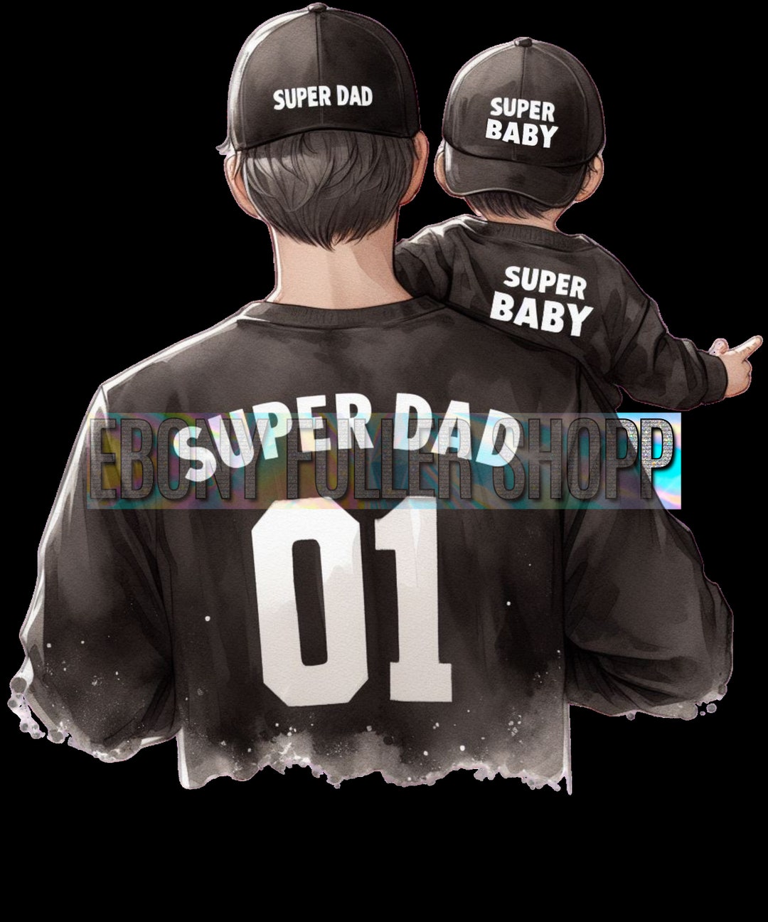 Father's Day Sublimation T-shirt Transfer Dad Ready to Press Transfers ...