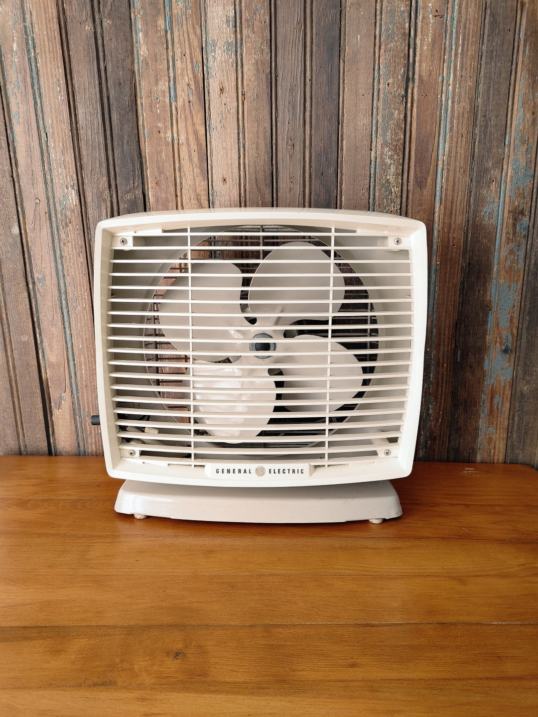 Mid Century Modern GE Box Fan / MCM Square Floor, Tabletop, or Wall ...