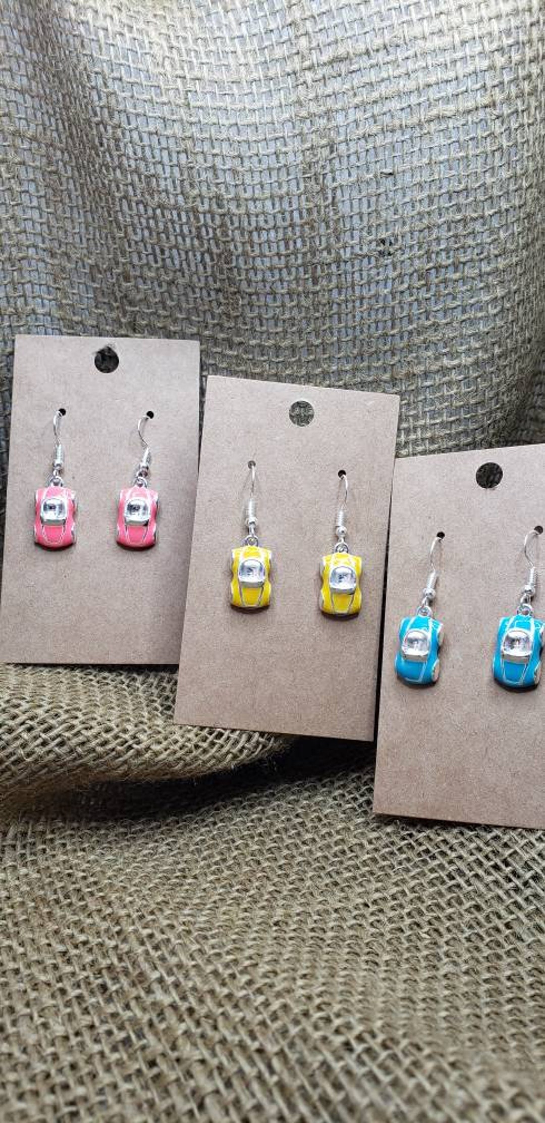 Sports Cars Earrings - Etsy
