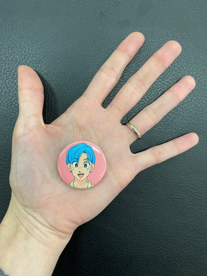 DBZ Anime Manga Character Fan Art Merch Pin Back Button Badges. - Etsy