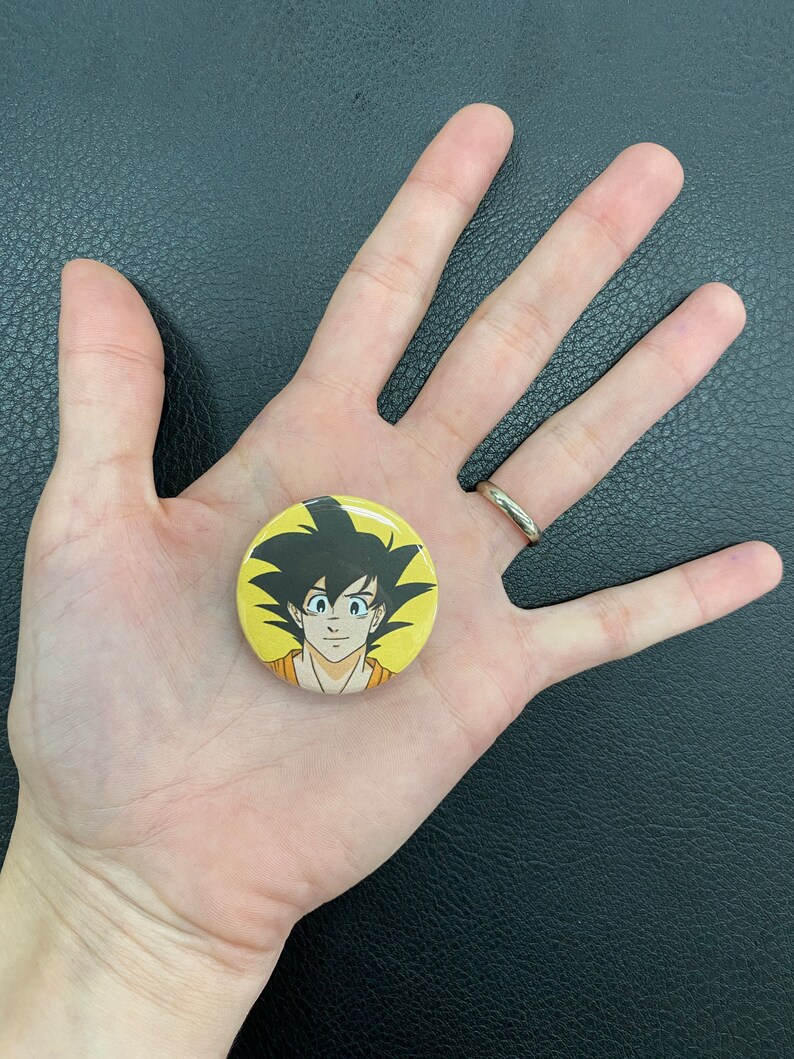 DBZ Anime Manga Character Fan Art Merch Pin Back Button Badges. - Etsy