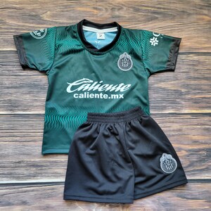 Chivas Kids Jersey, Soccer Uniform, Soccer Outfit, Guadalajara Jersey ...