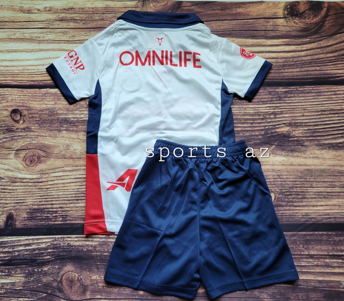 Chivas Kid's Away Uniform, Soccer Outfit, Jersey and Shorts, Futbol ...