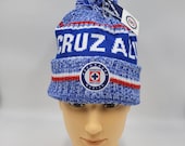 Cruz Azul Soccer Beanie Gorro Azul Mexican Soccer Team Hat - Etsy