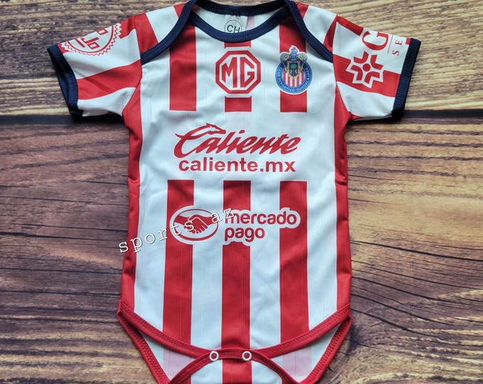 Chivas De Guadalajara Baby Jersey 2022/2023, Jersey, Liga MX, Body De ...