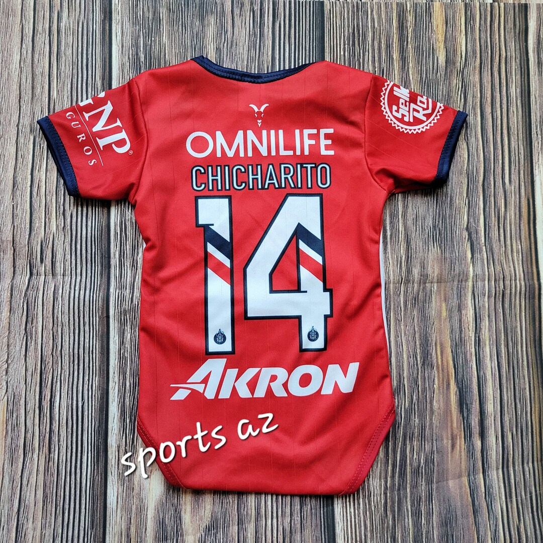 Chivas De Guadalajara Baby Soccer Jersey, Chicharito 14 Pañalero Bebe ...