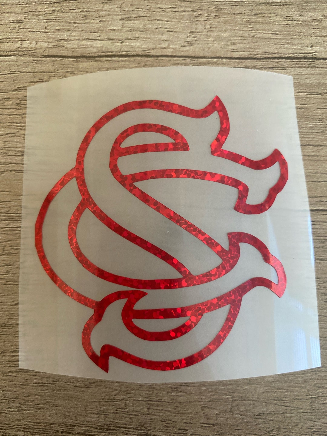 University of South Carolina, SC Baseball Logo Outline, Red Glitter ...