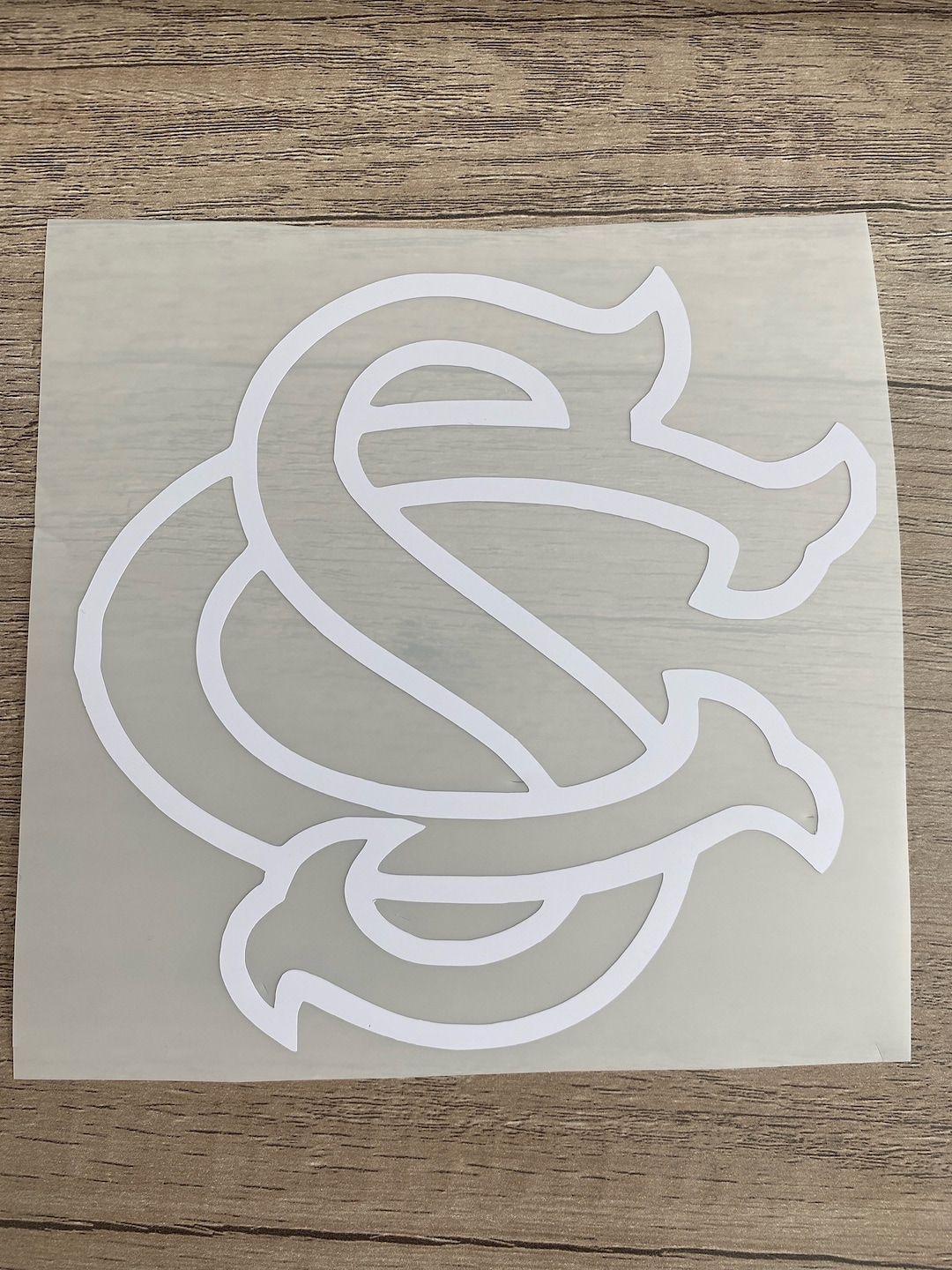 University of South Carolina, SC Baseball Logo Outline, Vinyl Decal - Etsy