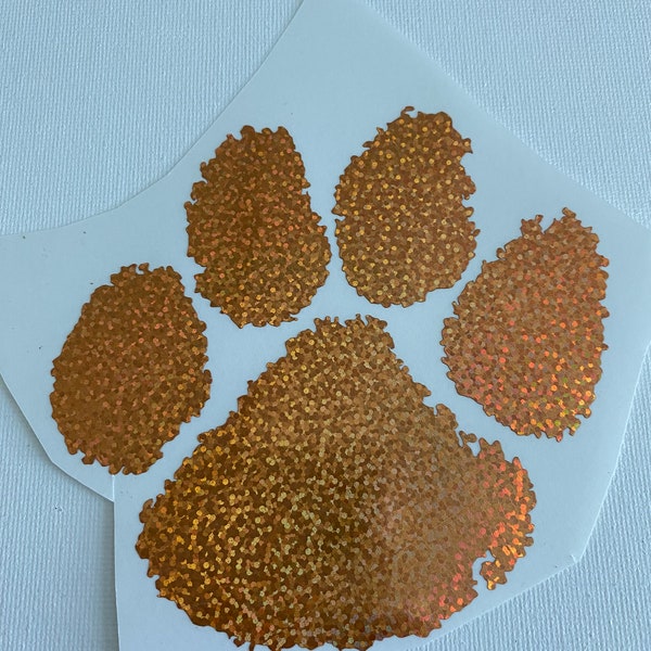 Clemson Paw Decal - Etsy