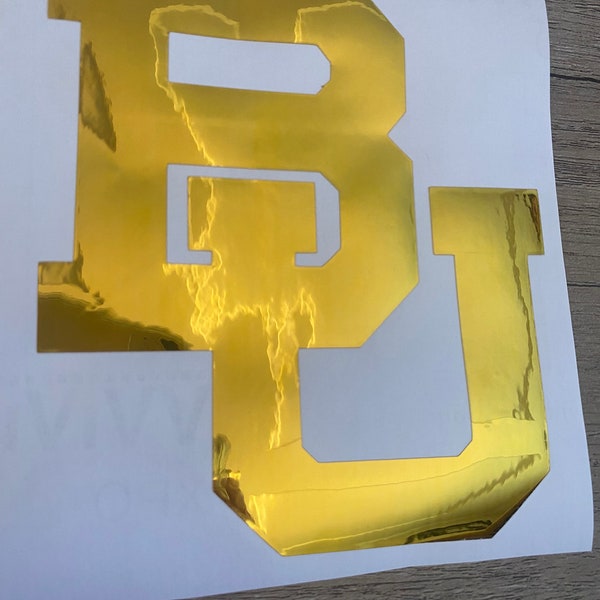 Baylor Decal - Etsy