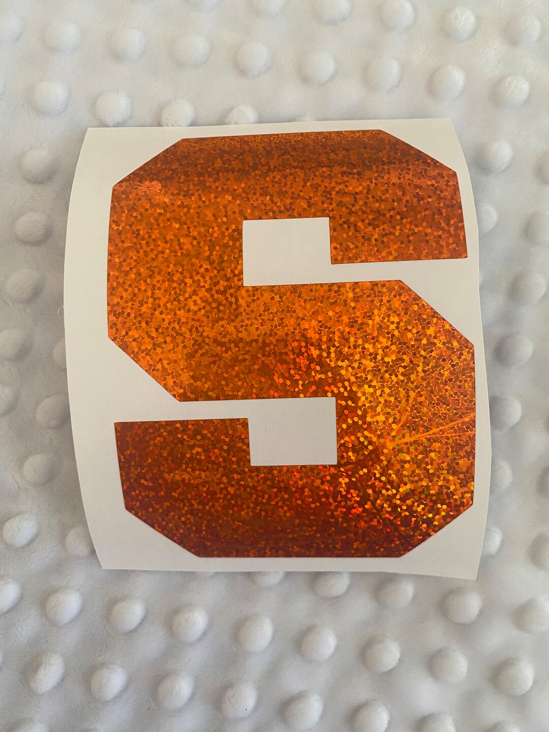 Syracuse University Orangemen, Orange Glitter s Logo Decal - Etsy