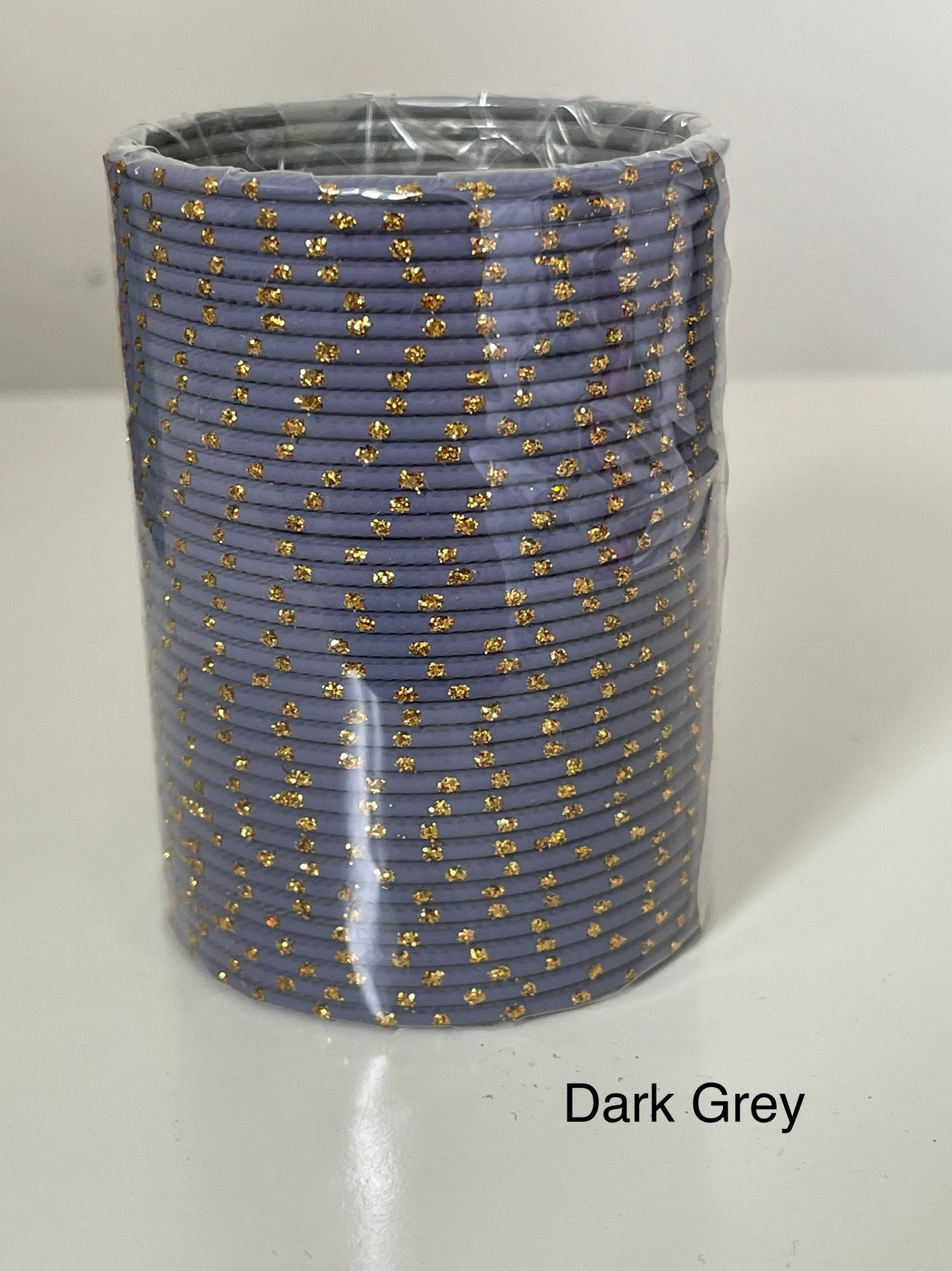 Plain Gold Dot Metal Bangles in 36 Pack. Choora or Choori Set | Etsy