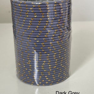 Plain Gold Dot Metal Bangles in 36 Pack. Choora or Choori Set - Etsy