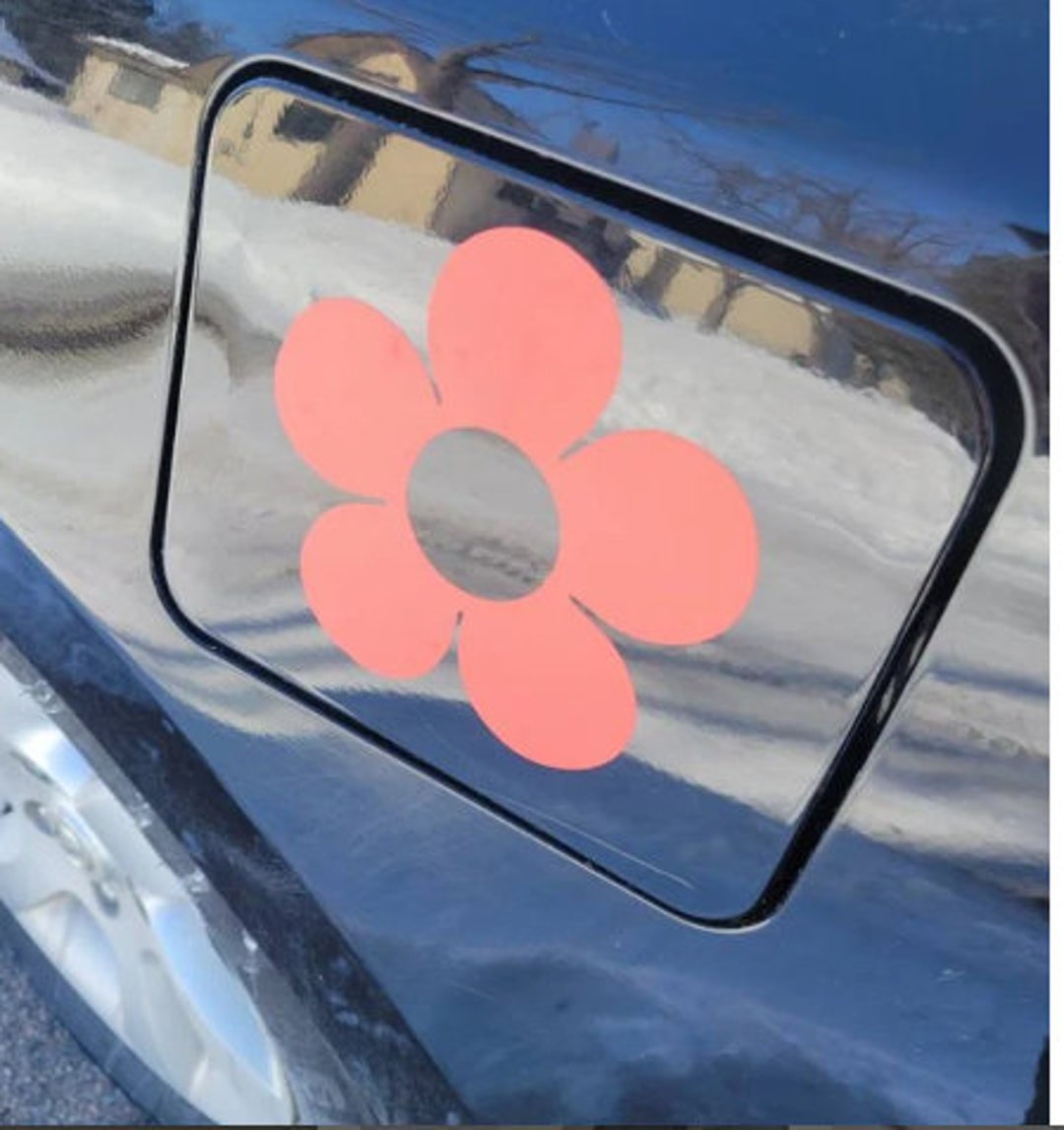 Bumper Sticker, Flower Decal, Floral Stickers,car Stickers, Car Decal ...
