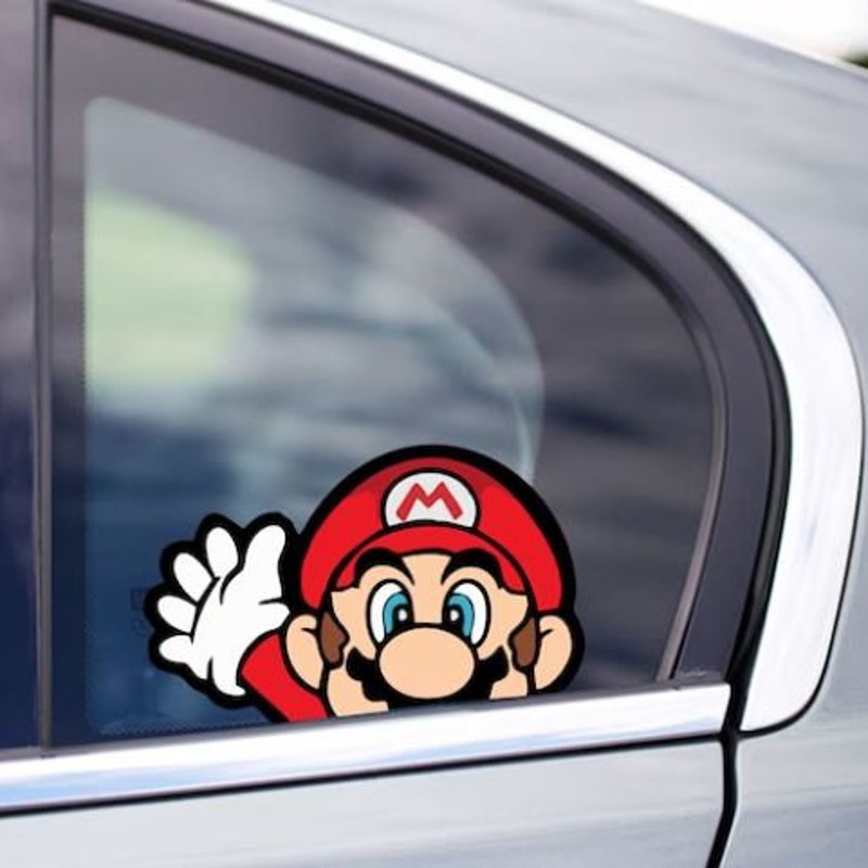 Mario Wall Decal - Etsy