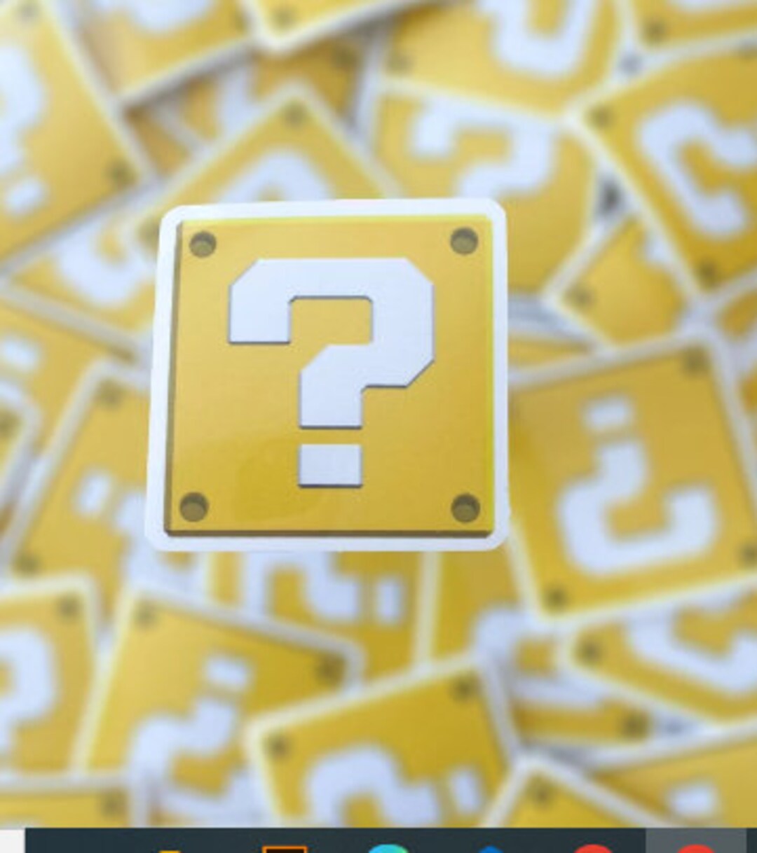 Super Mario Block Box Vinyl Sticker Decal Car Bumper Bottle Laptop - Etsy