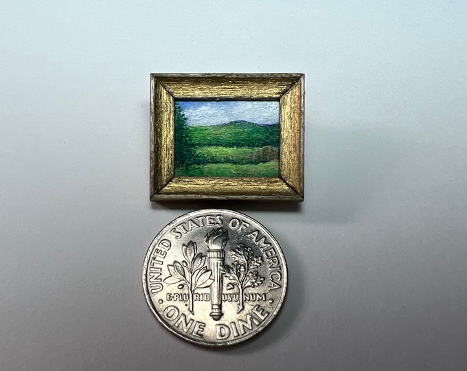 Miniature Acrylic Painting - Etsy