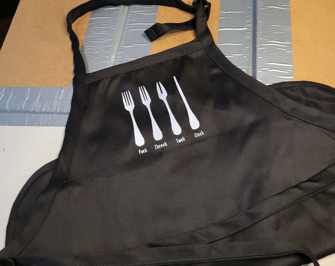 Eat. Drink. and Be Happy Apron / BBQ & Kitchen Gift for Men, Dad or ...