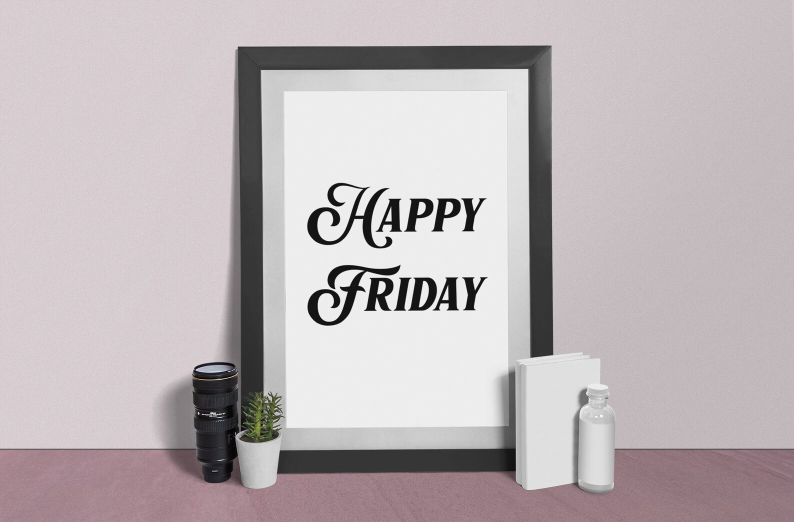 Happy Friday Typography Wall Art Instant Download Home - Etsy