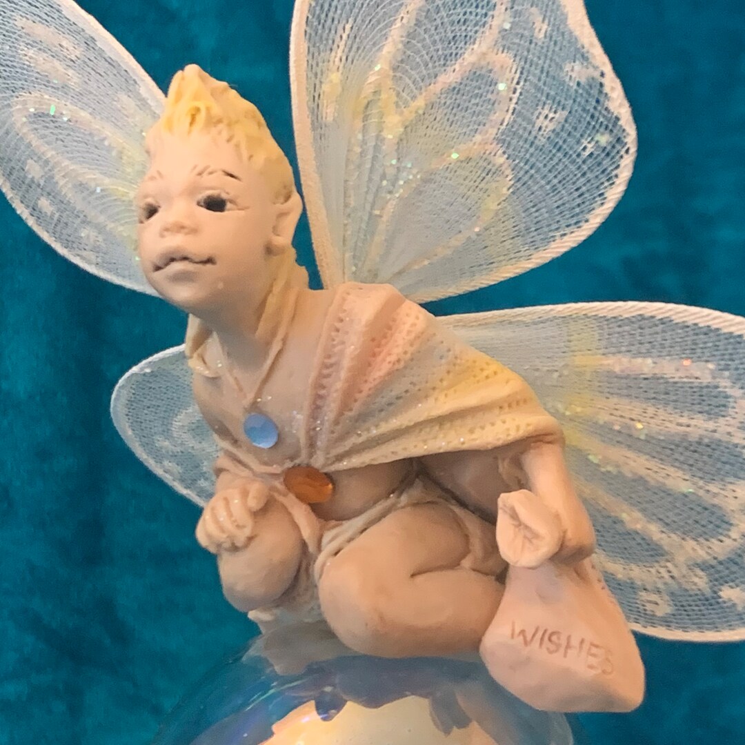 Bubble Fairies WISHES Vintage 80s Fairy Artist Jessica Destefano for Rawcliffe - Etsy