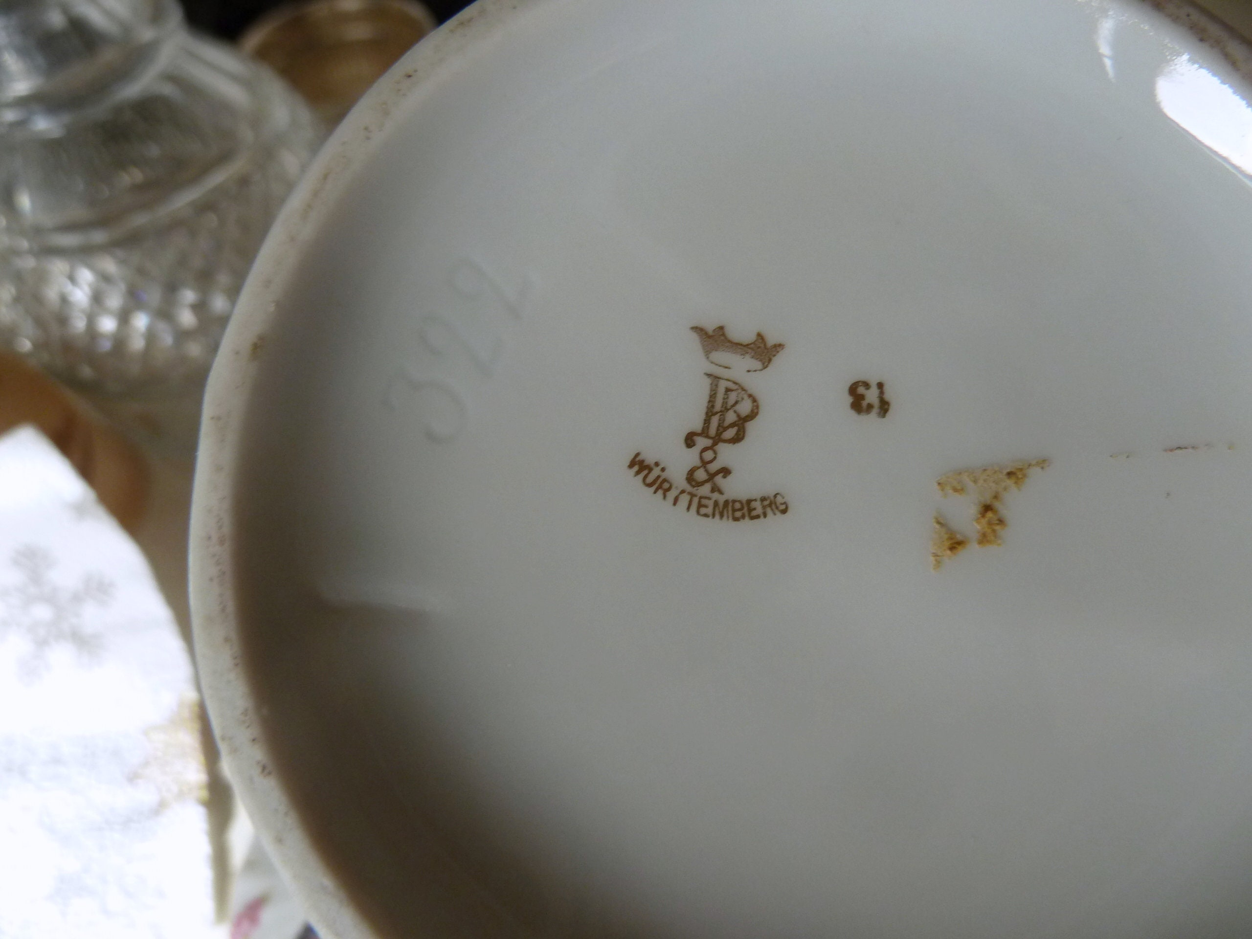 Stunning German Porcelain Chocolate Pot C. 1890 - Etsy