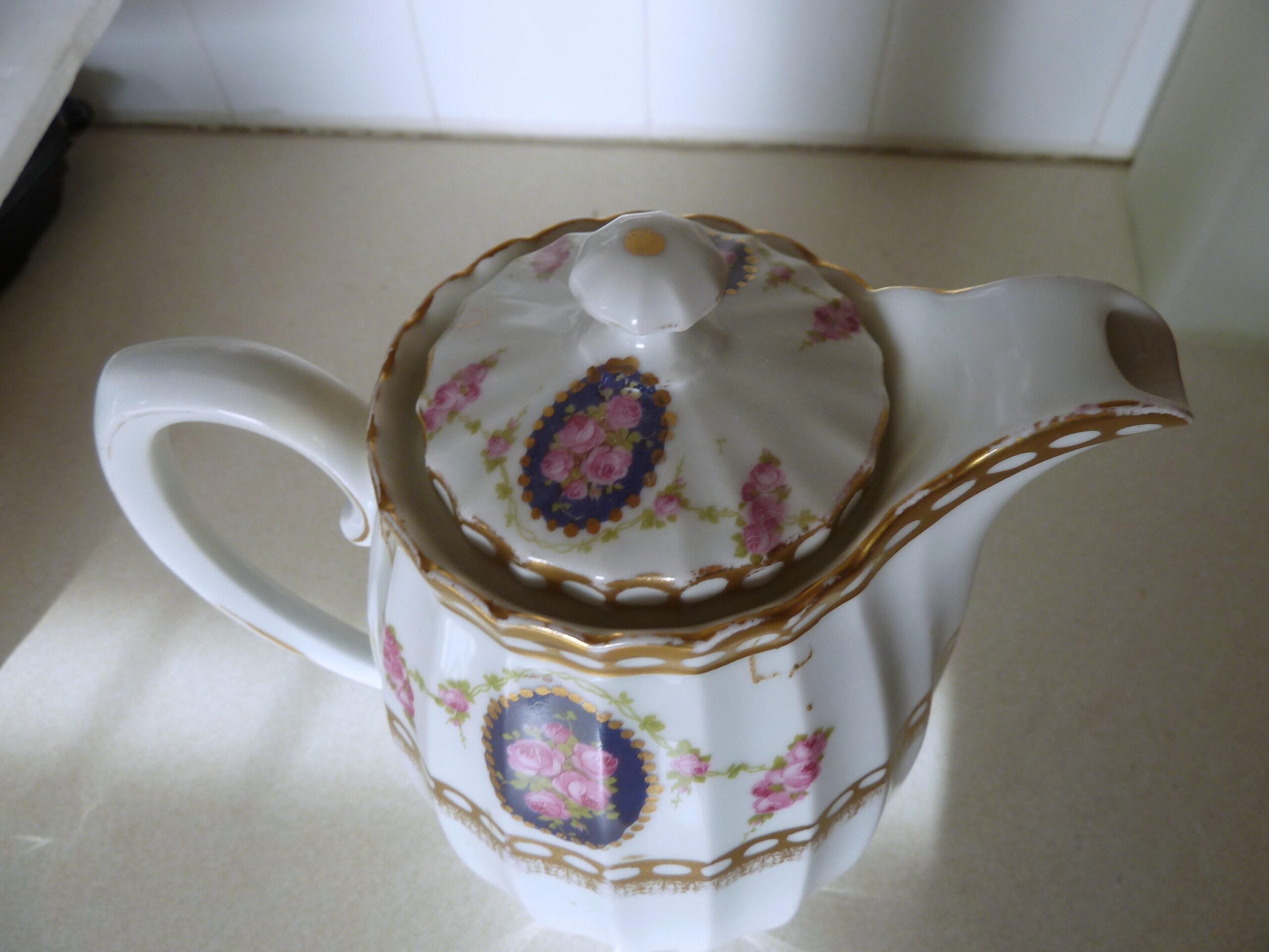 Stunning German Porcelain Chocolate Pot C. 1890 - Etsy