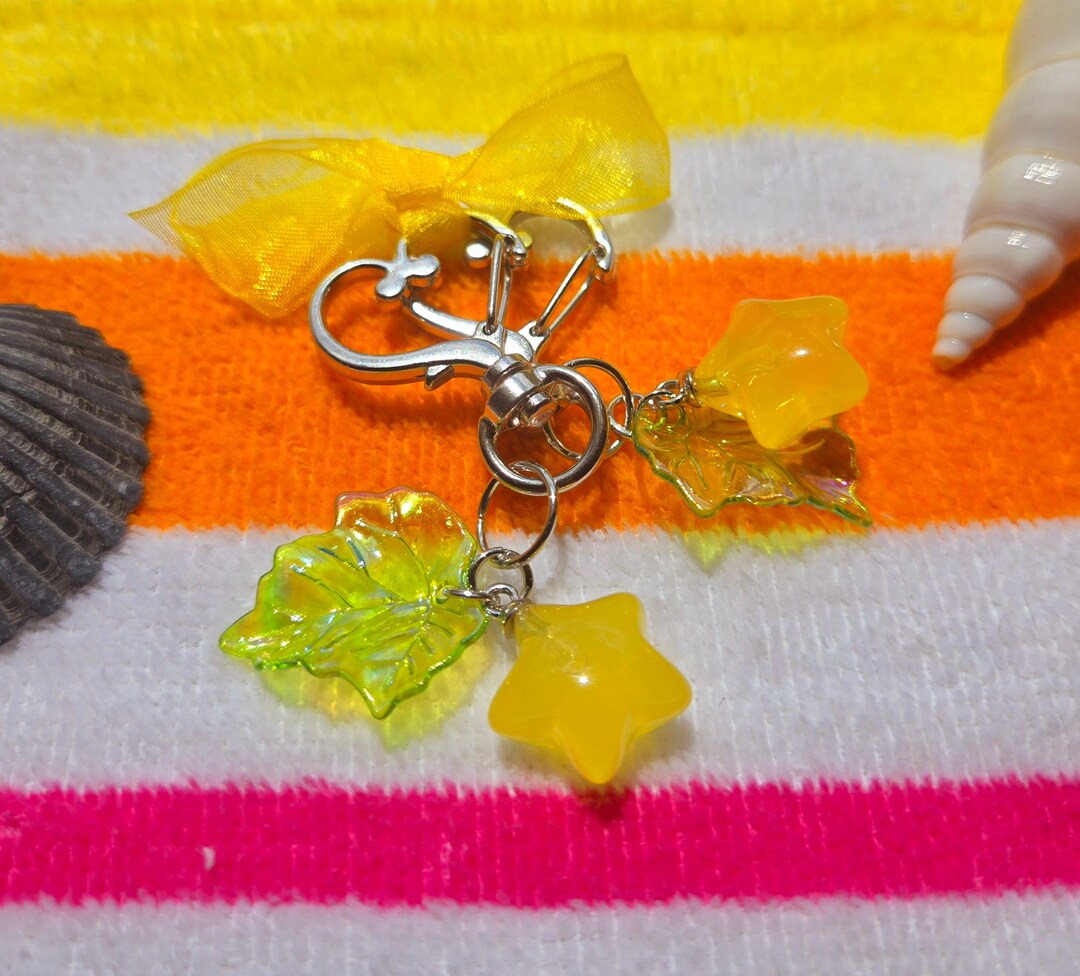 Paopu Fruit Friendship Keychains Kingdom Hearts Starfruit Keyring Cute ...