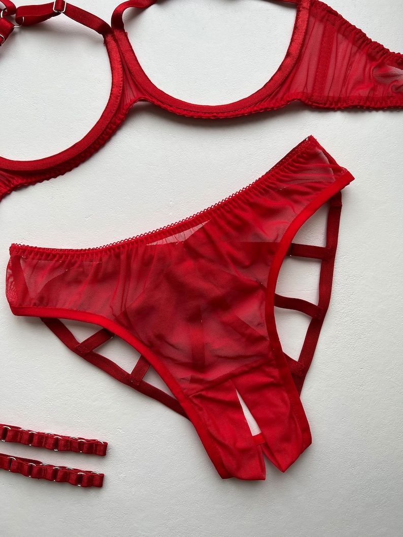 Open lingerie Crotchless panties Crotchless lingerie Open - Etsy 日本