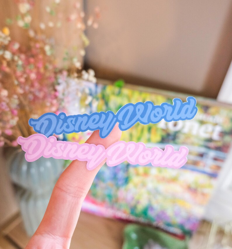 Disney World 1971 Stickers | Walt Disney World Opening Year | Water ...