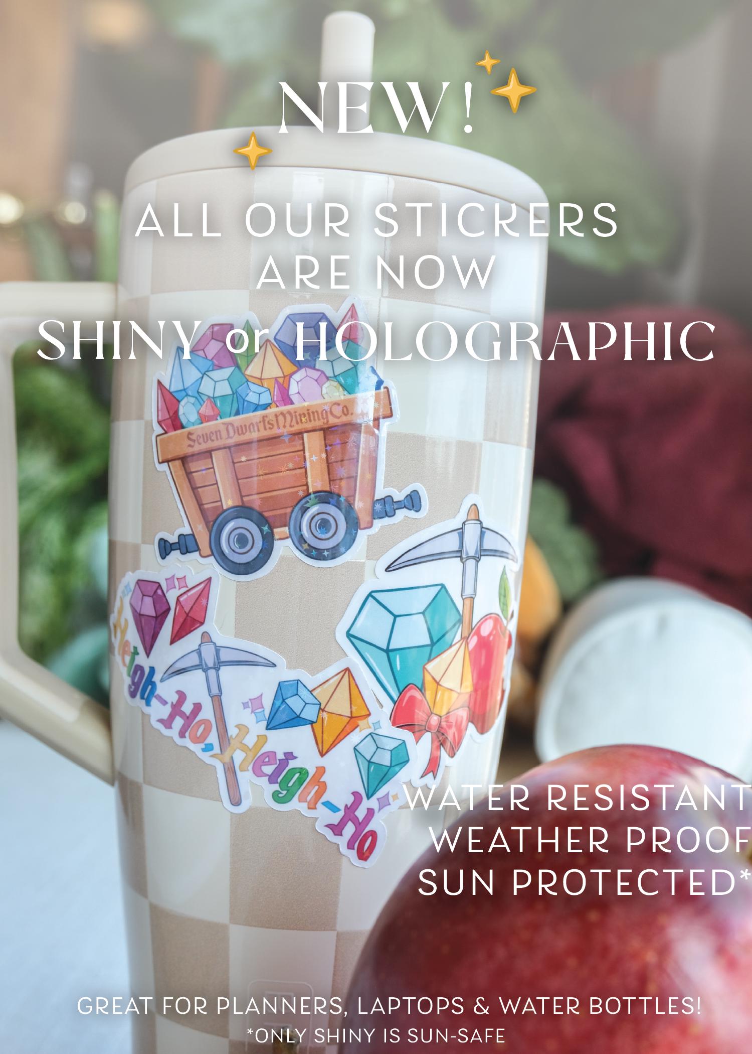 Seven Dwarfs Mining Co. Mine Cart Sticker | Snow White & the Seven ...