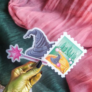 Wicked Movie Stamp Inspired Water Resistant Shiny or Holographic ...