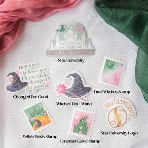 Wicked Movie Stamp Inspired Water Resistant Shiny or Holographic ...