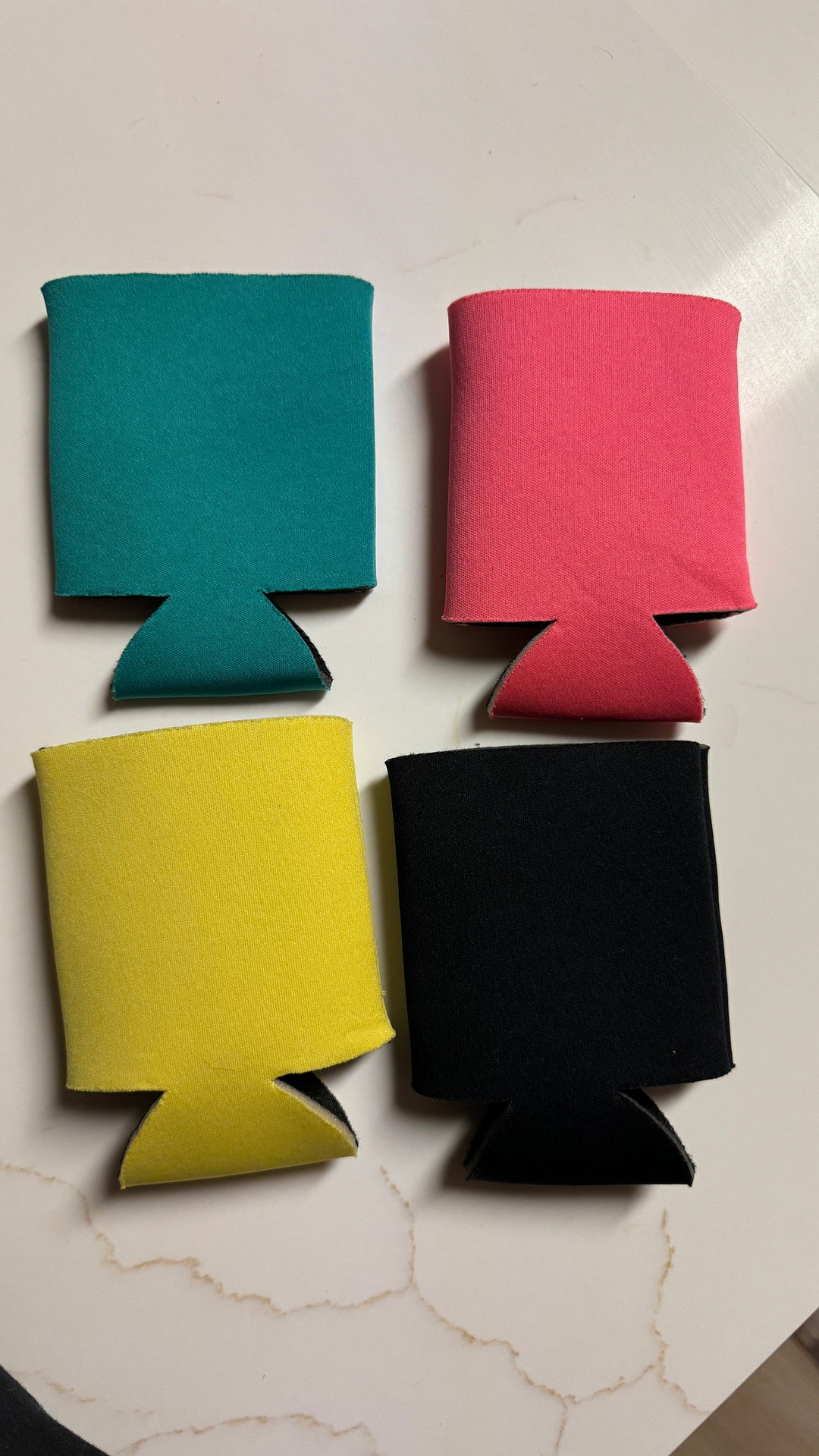 SALE Blank Can Koozies 4 Colors - Etsy