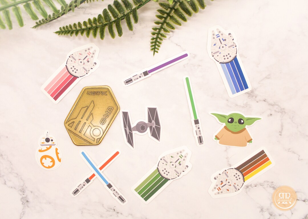 Star Wars Waterproof Stickers Riley Rudd Co. - Etsy