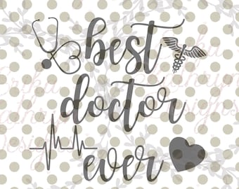 Best Doctor Svg - Etsy