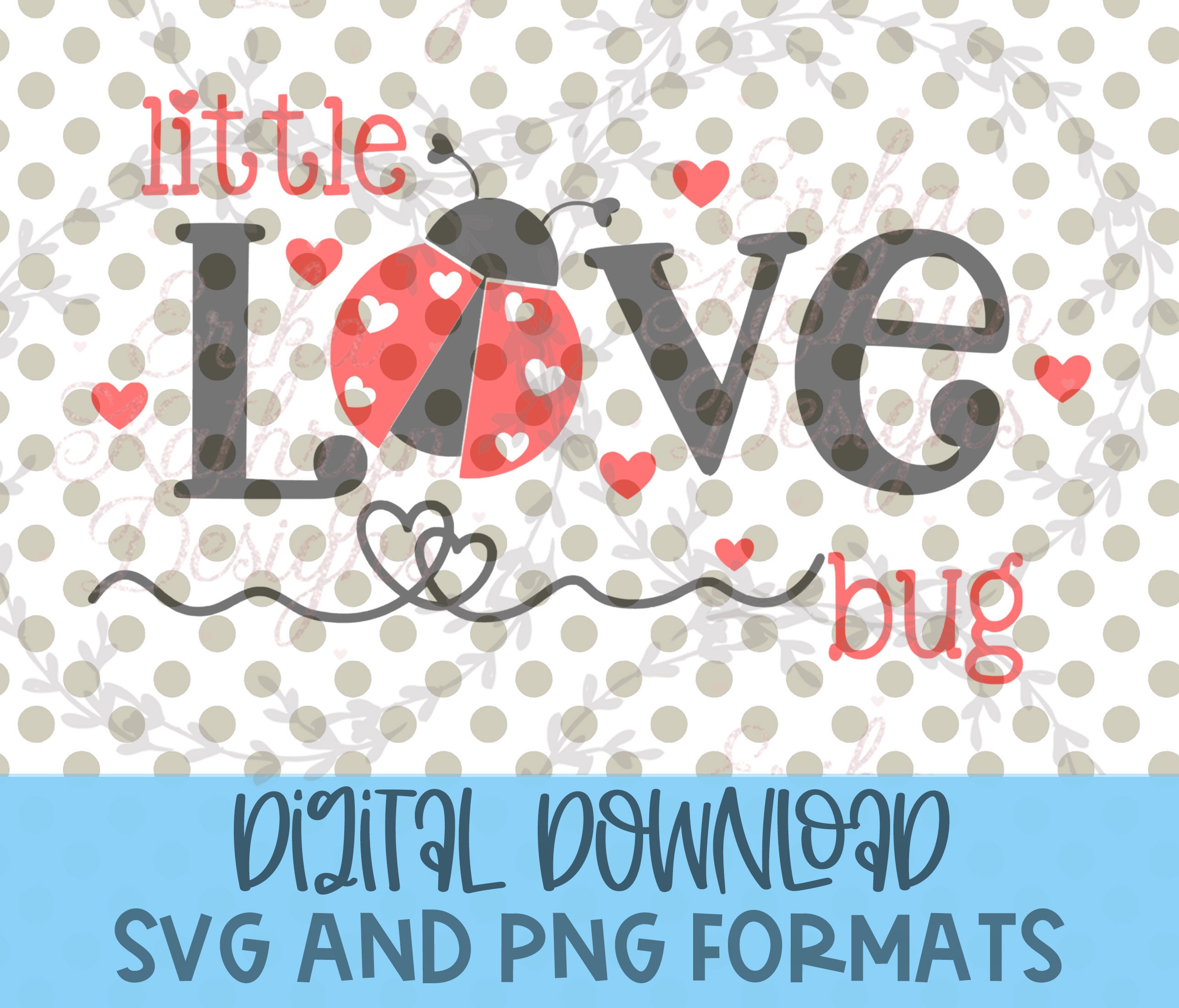 Little Love Bug SVG Fun Design for Babies and Toddlers - Etsy