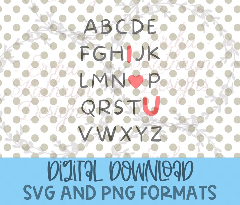 I Love You Abcs SVG Fun Design for Kids Baby - Etsy Ireland