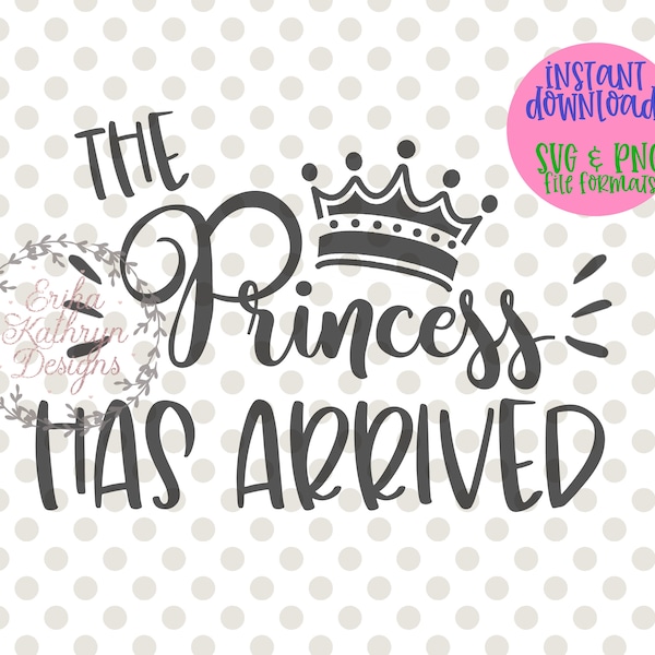 Princess Has Arrived - Etsy