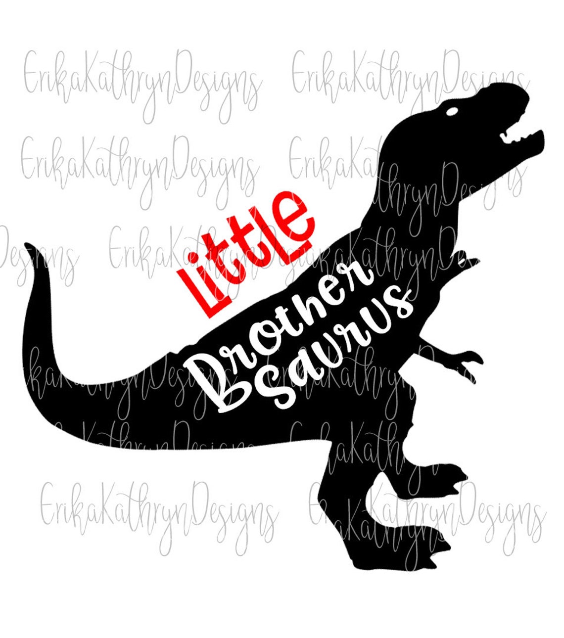 SVG Little Brothersaurus - Etsy