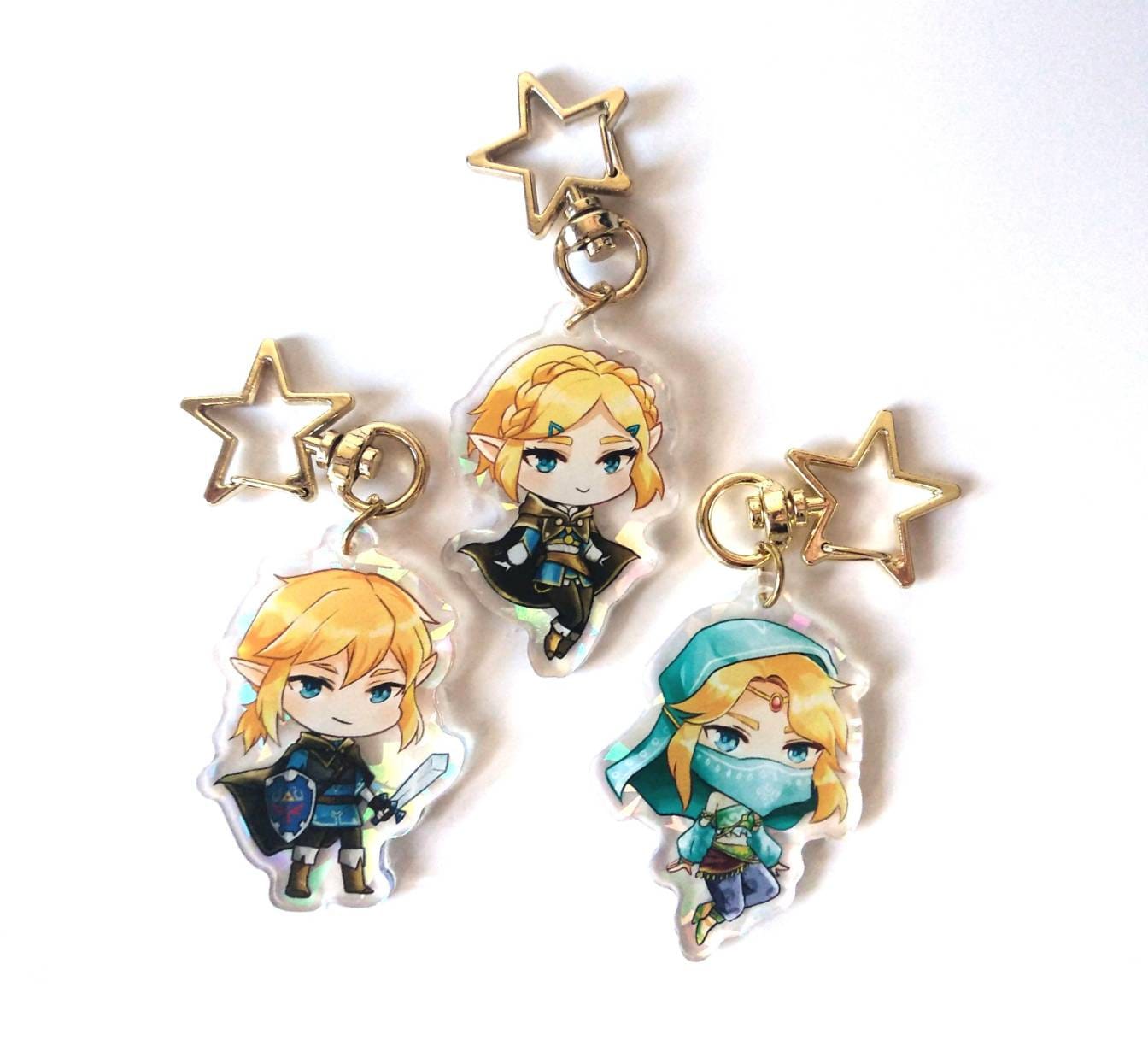 Legend of Zelda Holographic Acrylic Charms - Etsy