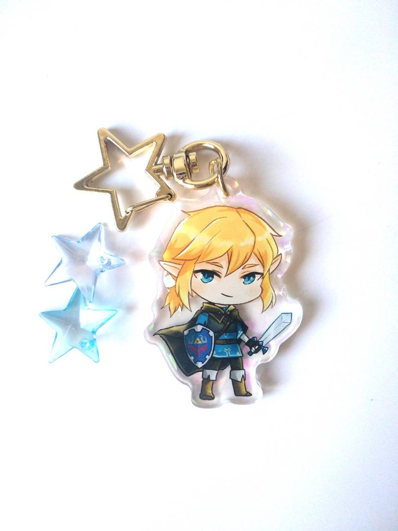 Legend of Zelda Holographic Acrylic Charms - Etsy