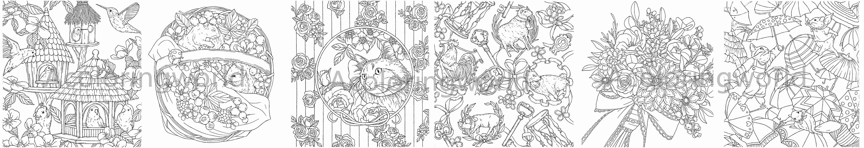 Japan Coloring Bookcoloring Page Pdf,animal Number Coloringpdf Coloring ...