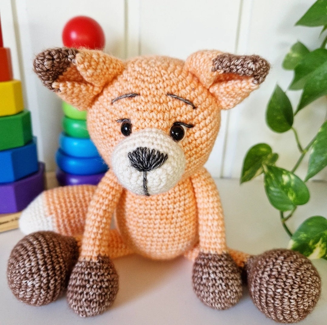 Ringo the Fox - a Cute Amigurumi Crochet Fox - Etsy