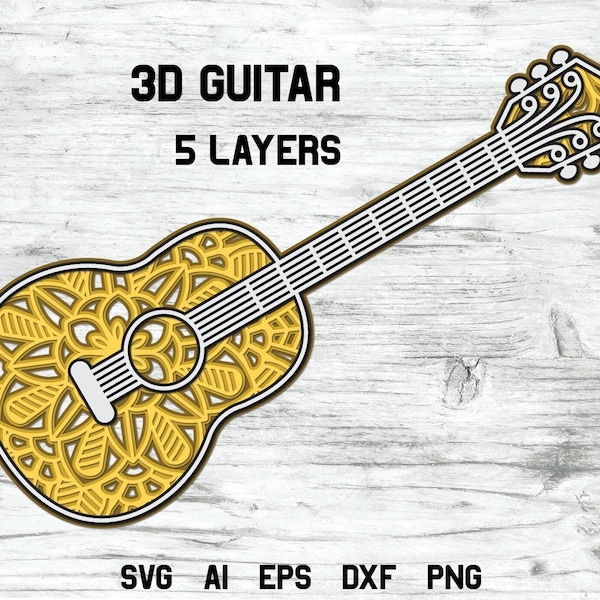 Guitar Svg - Etsy