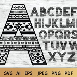 Alfabeto Azteca svg, Alfabeto svg, 26 Letras, Archivo Digital, Uso ...