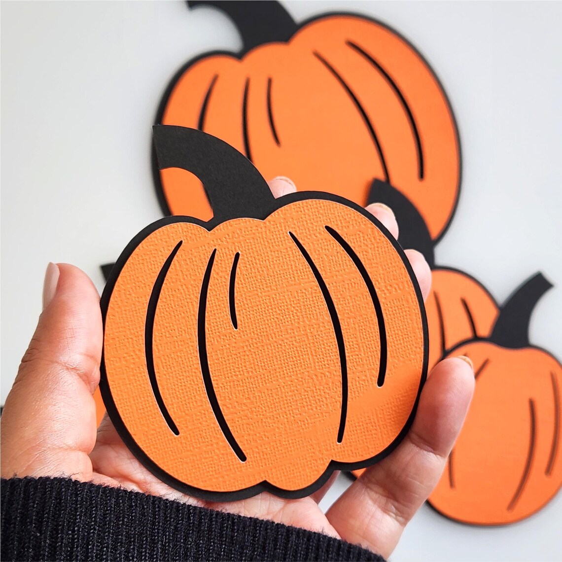 Autumn Pumpkins SVG Set, Layered Pumpkins SVG, Pumpkins Patch Cut File ...