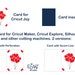 Happy Valentines Day Insert Card, Valentine Card SVG Design, Valentine ...