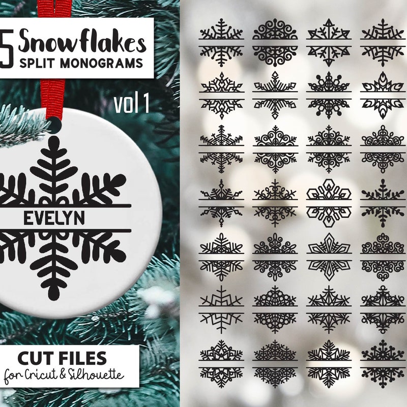 Halloween Split Monogram - Etsy