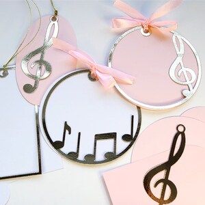 Gift Tags SVG, Music Gift Tag Cut Files, Music Notes SVG Gift Tags. - Etsy